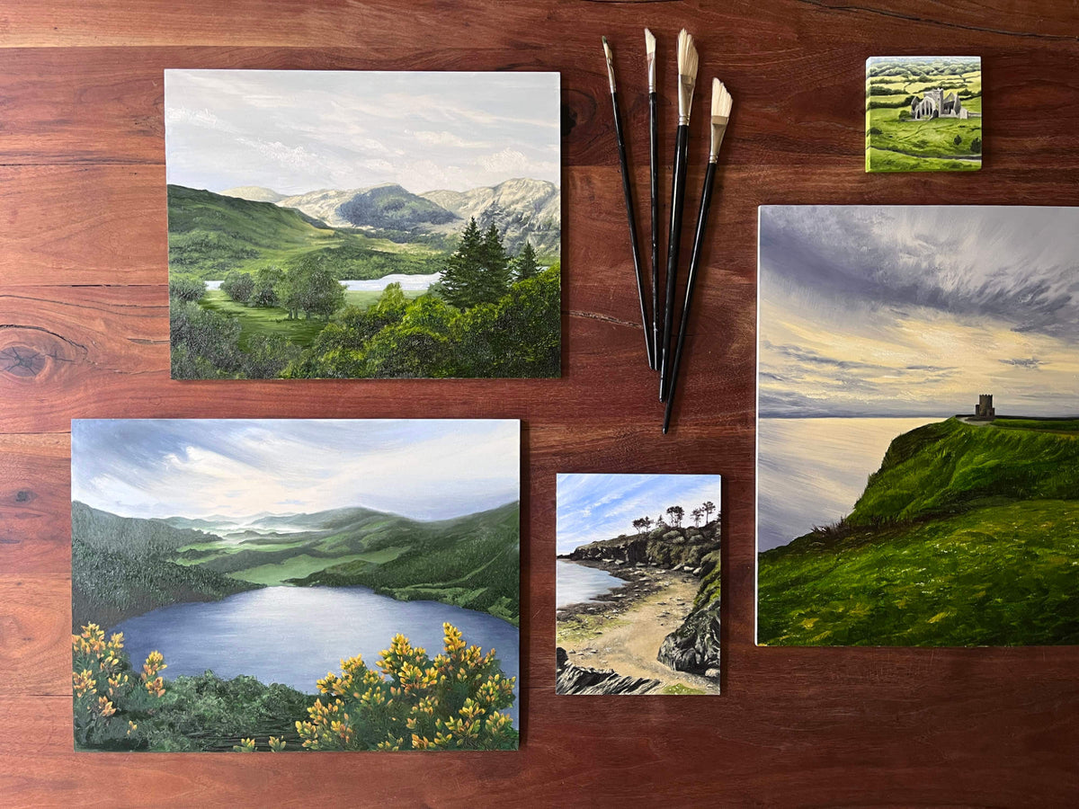 Limited Edition Print - The Hills of Donegal – Tiny Pine Art
