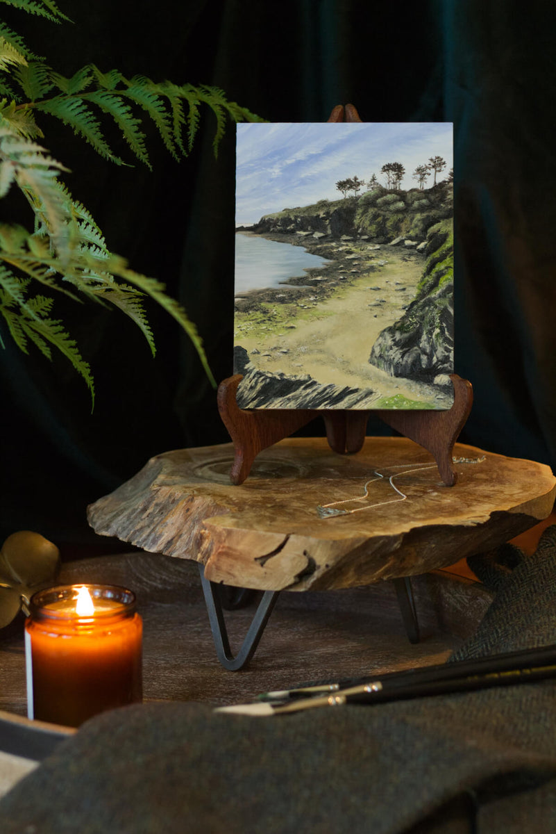 Limited Edition Print - The View From Sandycove Beach in Kinsale – Tiny Pine Art