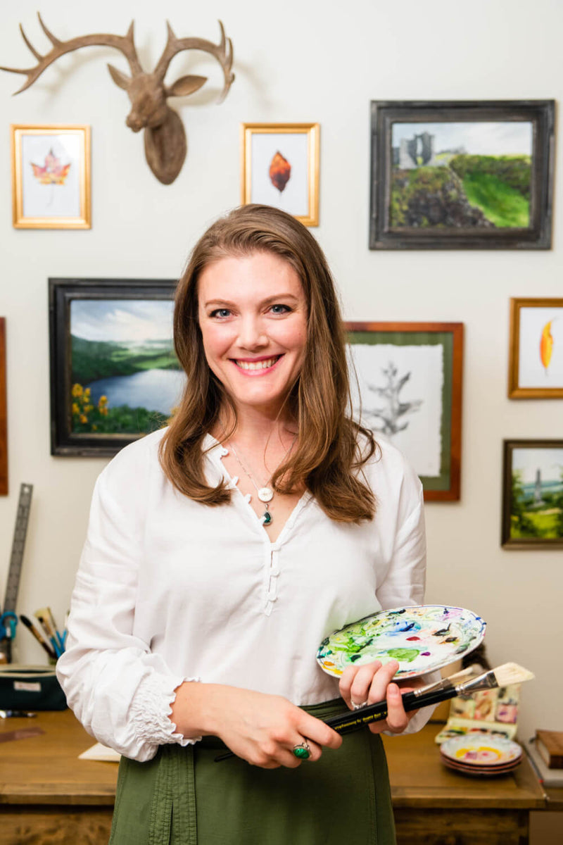 Custom Bouquet Paintings – Tiny Pine Art